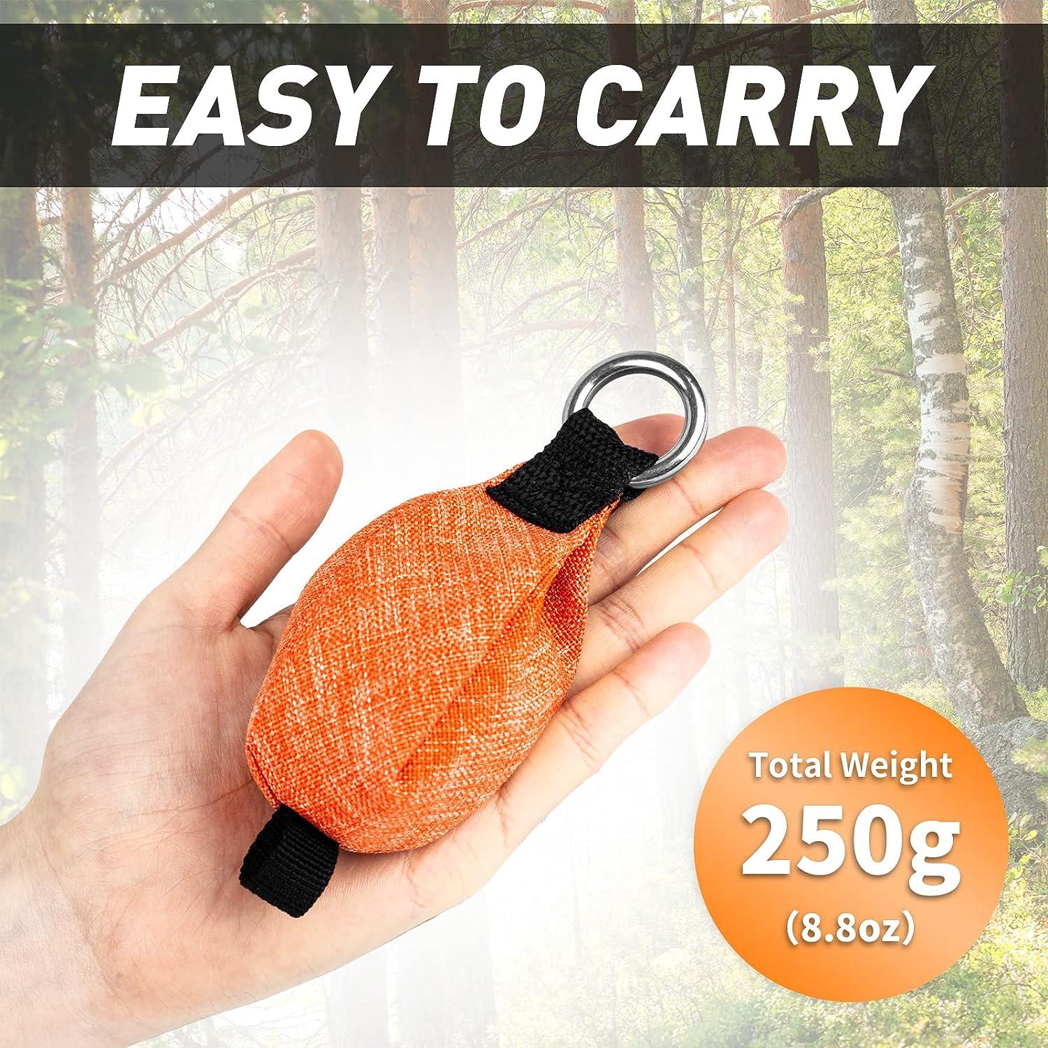 Dawitrly Arborists Throw Weight Bag with D-Ring for High Limb Throwing ...