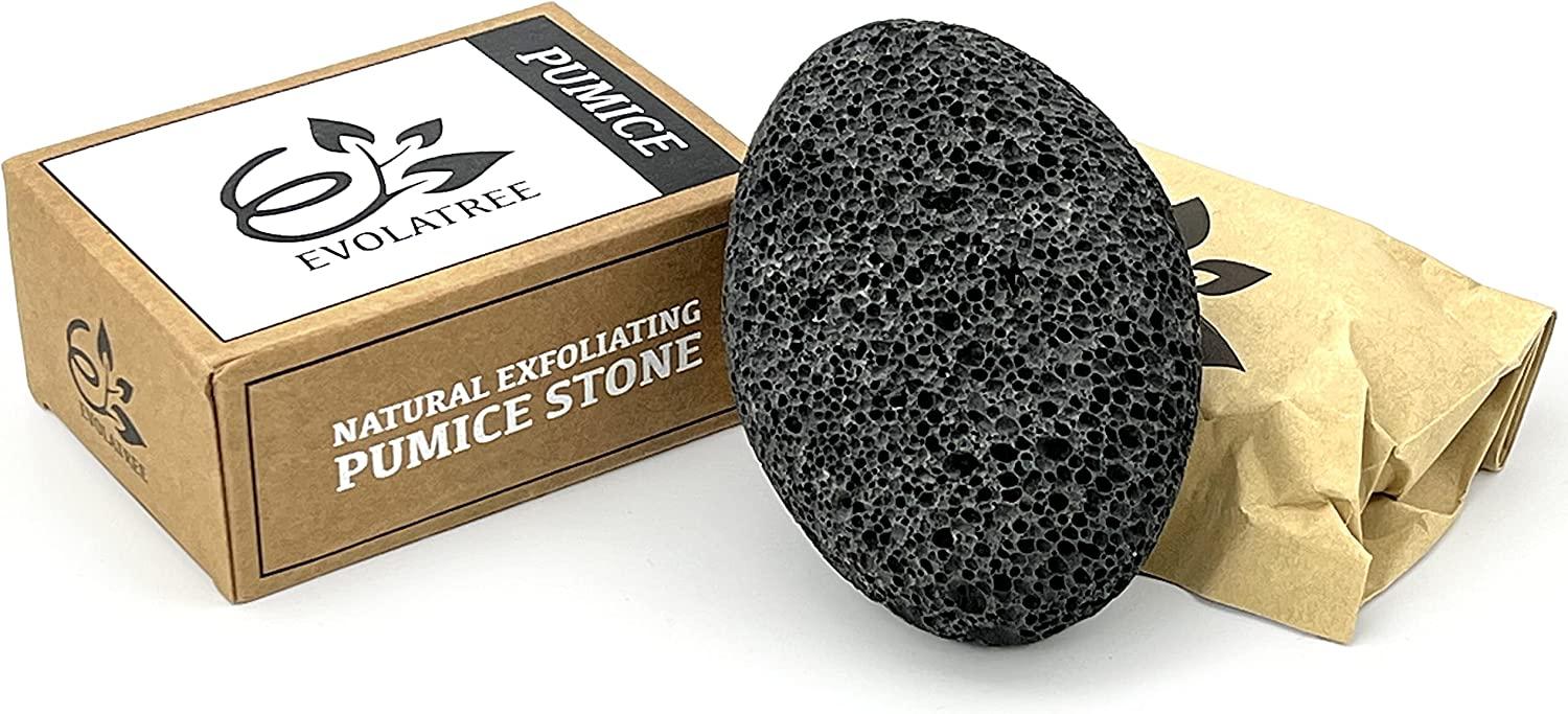 Evolatree Pumice Stone for Feet - Exfoliating Lava Scrub for Hard Skin ...