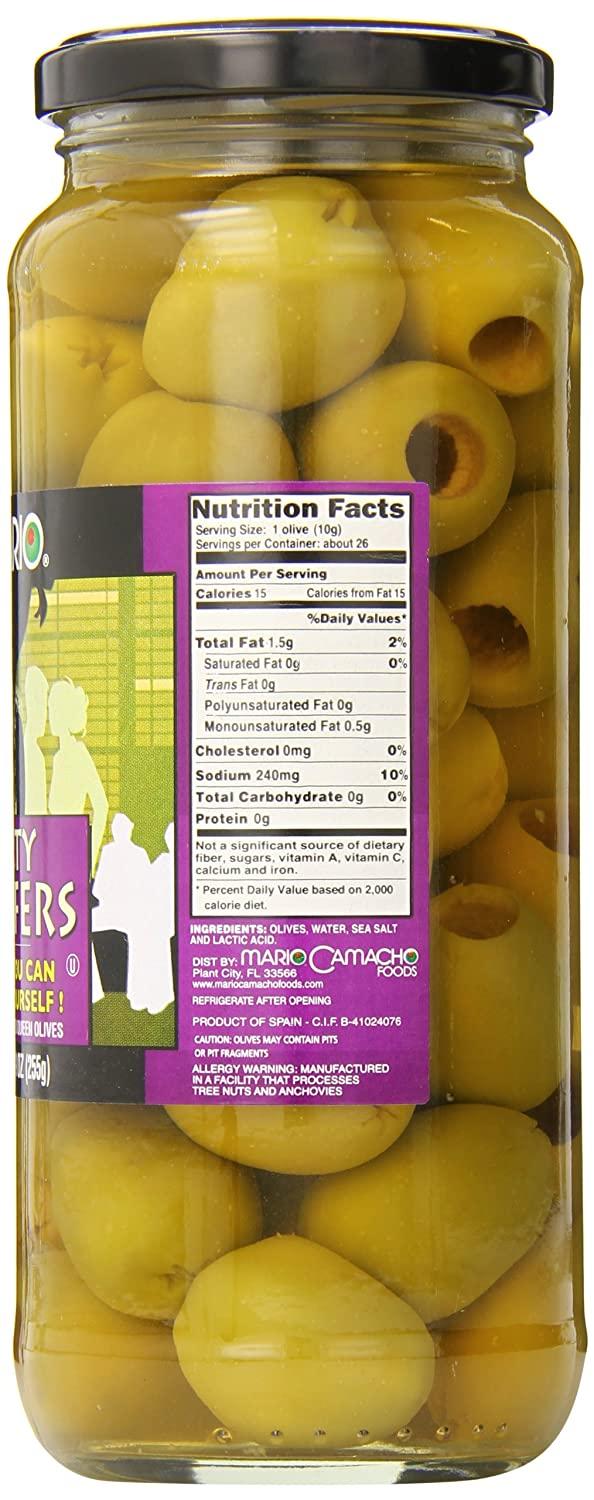 Mario Camacho Foods Pitted Queen Party Colossal Olives - 9oz | Buy Now ...