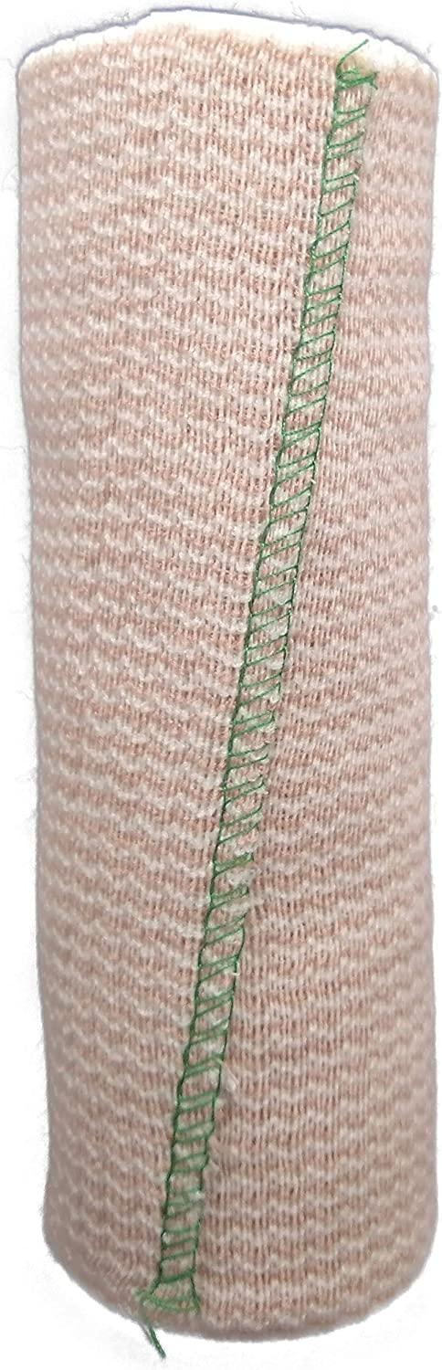 Elastic Bandage Wrap with Self-Closure [Pack of 10] 6 Inch Comfort ...