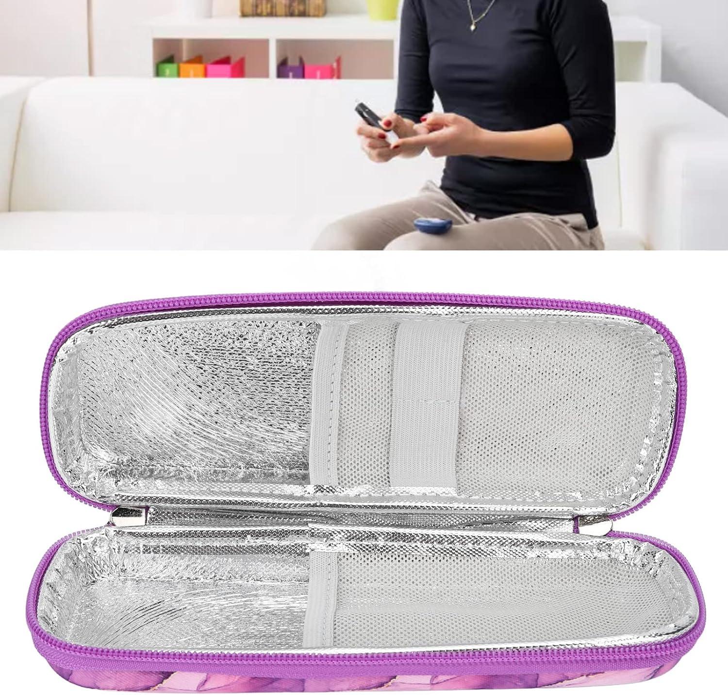 Insulin Pen Carrying Case Easy Open Waterproof Insulin Cooler Travel ...