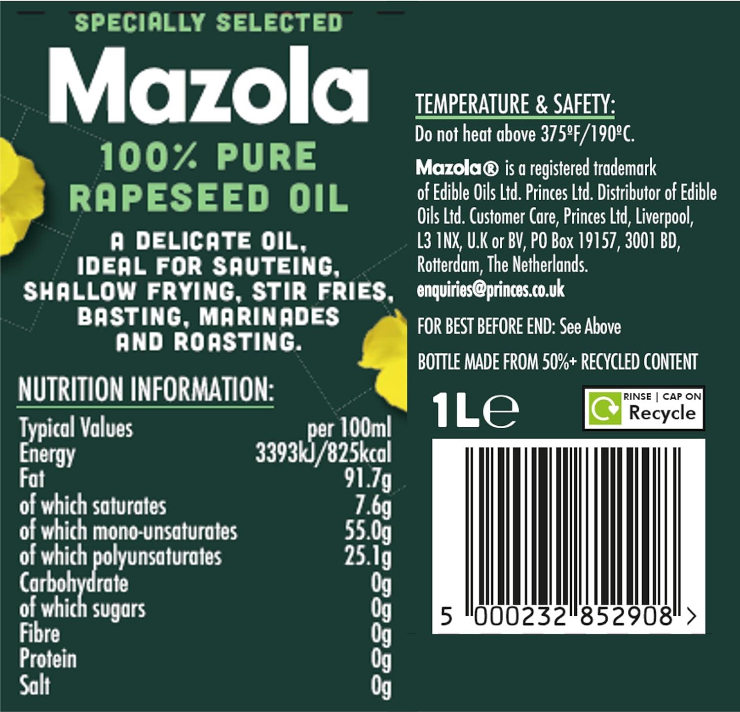 mazola canola oil cholesterol free