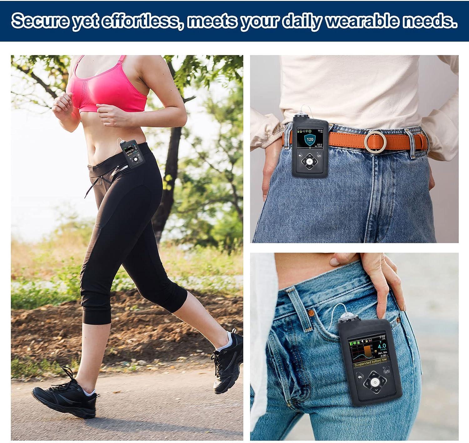 Generturbo Insulin Belt Clip with Hinge for Medtronic MiniMed Pumps ...