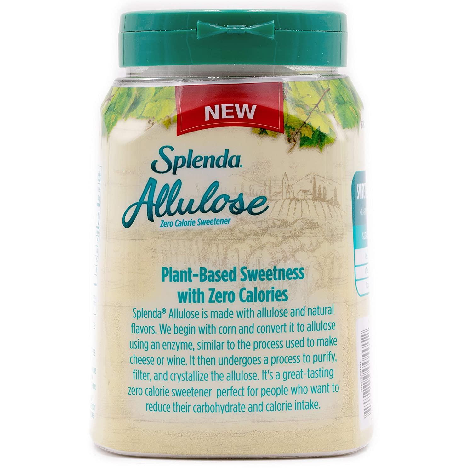 SPLENDA ALLULOSE 19oz Plant-Based Zero Calorie Sweetener for Baking ...