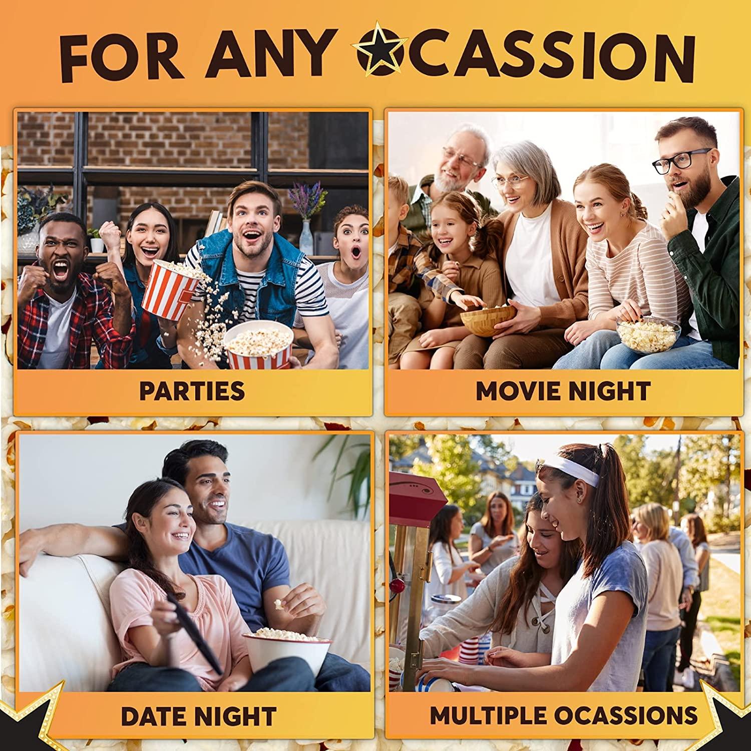 Ultimate Movie Theater Popcorn Kit - Flavacol Salt & Golden Barrel ...