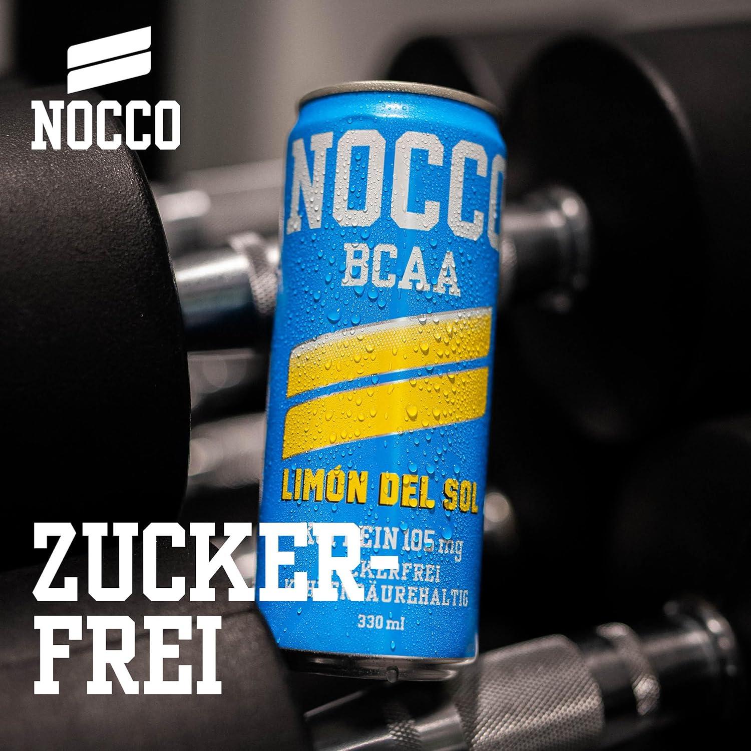 Nocco BCAA Drink 24 x 330 ml Dosen (Pfandartikel) (Summer Edition ...