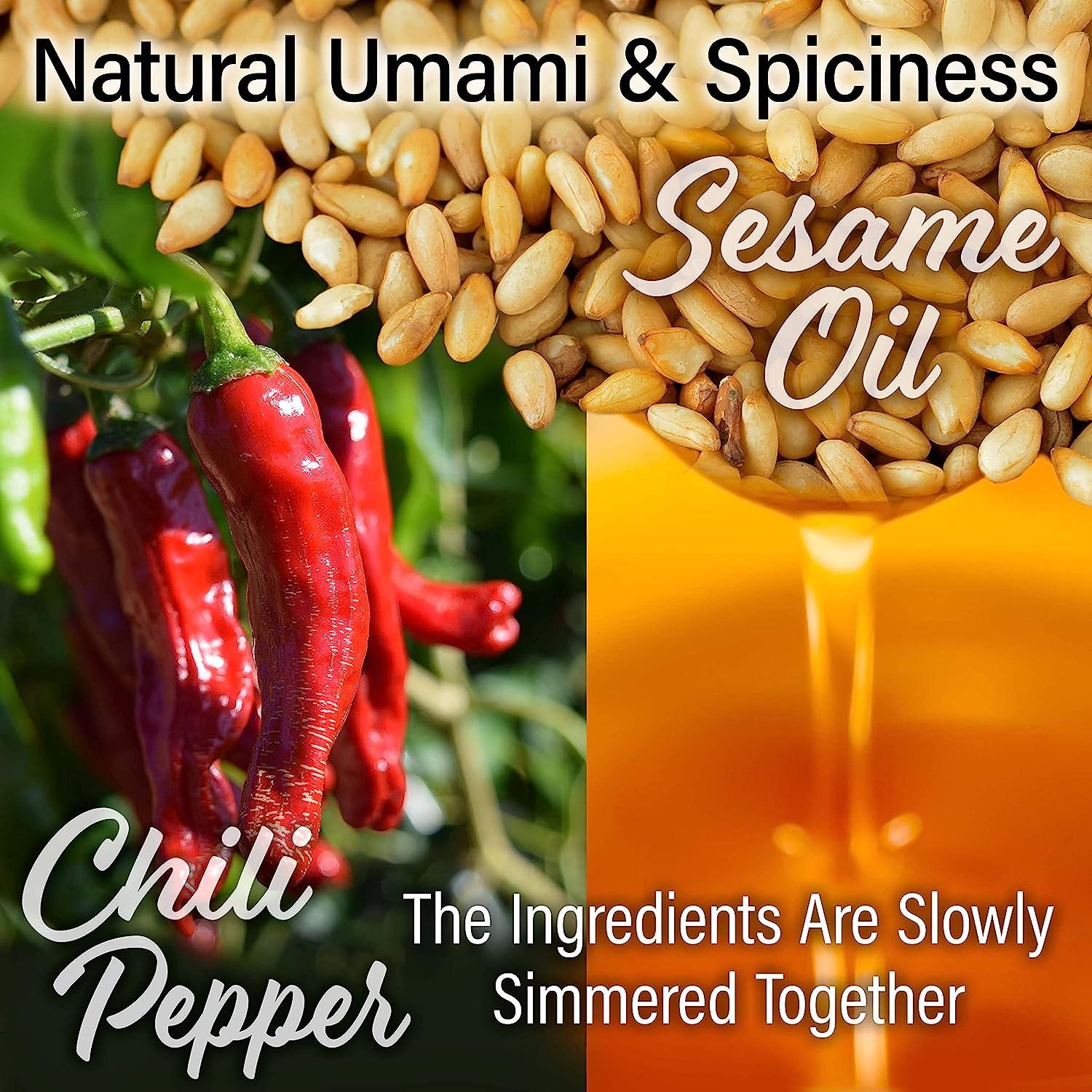 YAMASAN Artisanal Sesame Layu Chili Oil - 3.5OZ (100G) - 160 Years ...