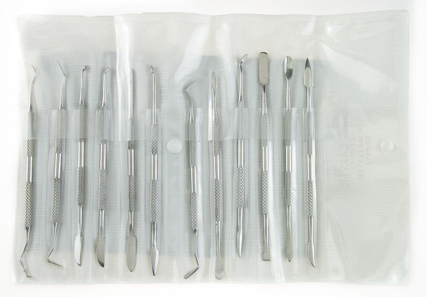 SE 12-Piece Stainless Steel Wax Carvers Set - Precision Wax Carving Tools | Buy Now with Express ...