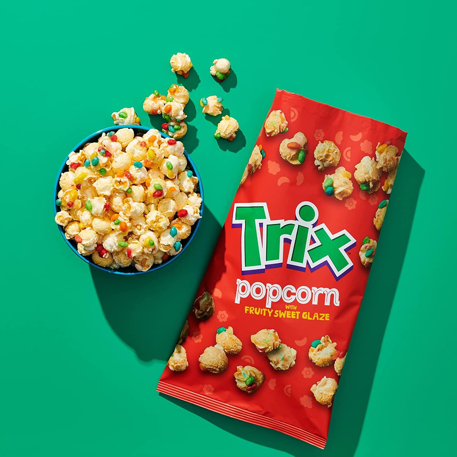 Trix Popcorn Snack with Fruity Sweet Glaze - 7 oz Snack Bag | Buy Now ...