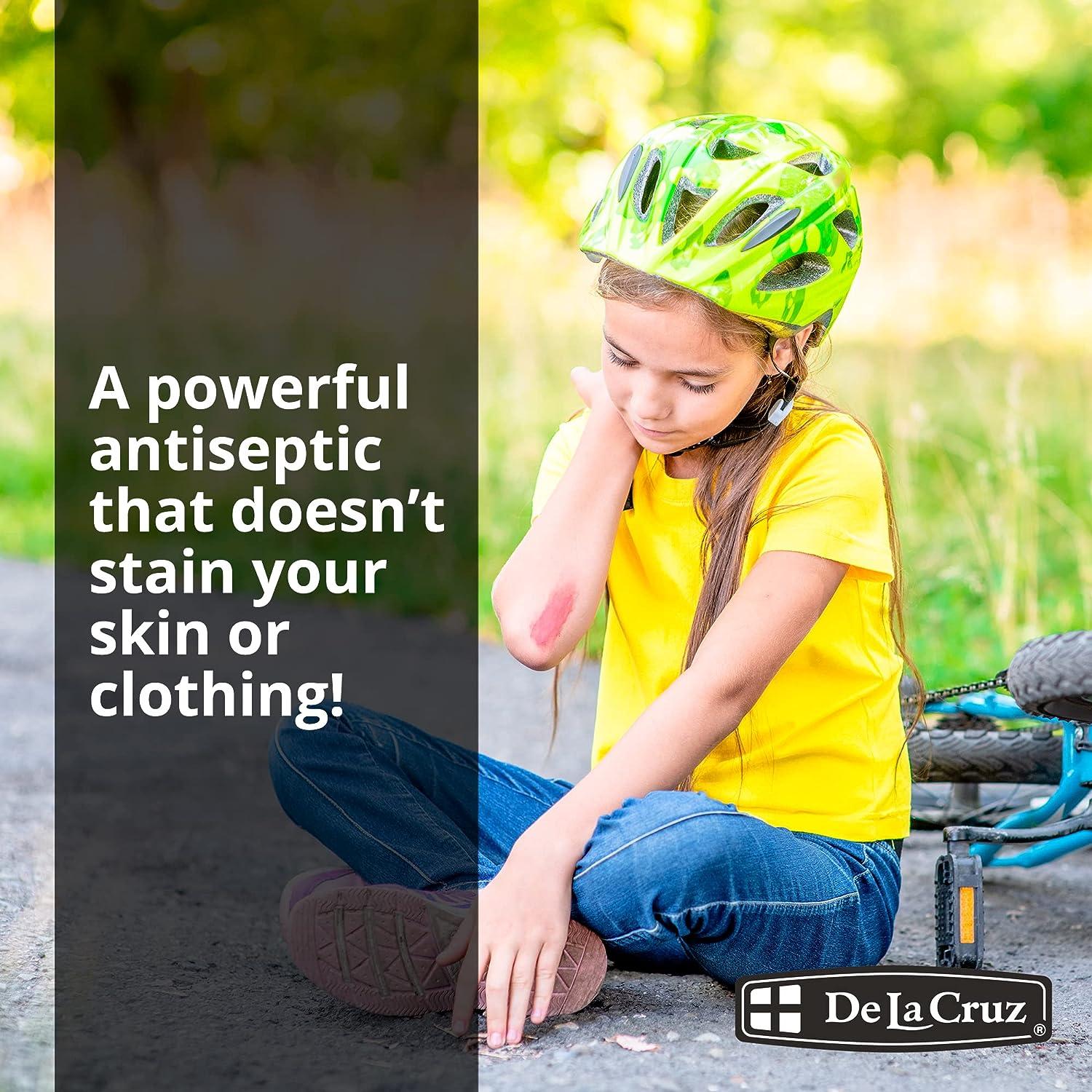 De La Cruz Decolorized Iodine Tincture - Clear Solution Antiseptic ...