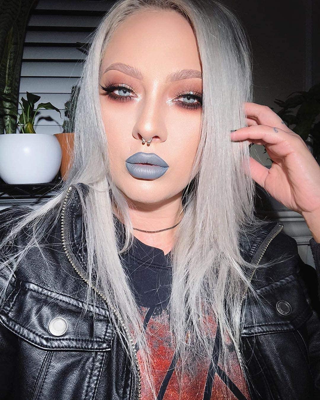 Manic Panic Alien Grey Hair Dye - Vegan Semi Permanent Medium Slate ...