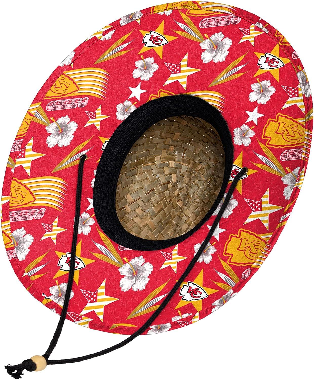 Kansas City Chiefs Americana Straw Hat | Official NFL Merchandise | Buy ...