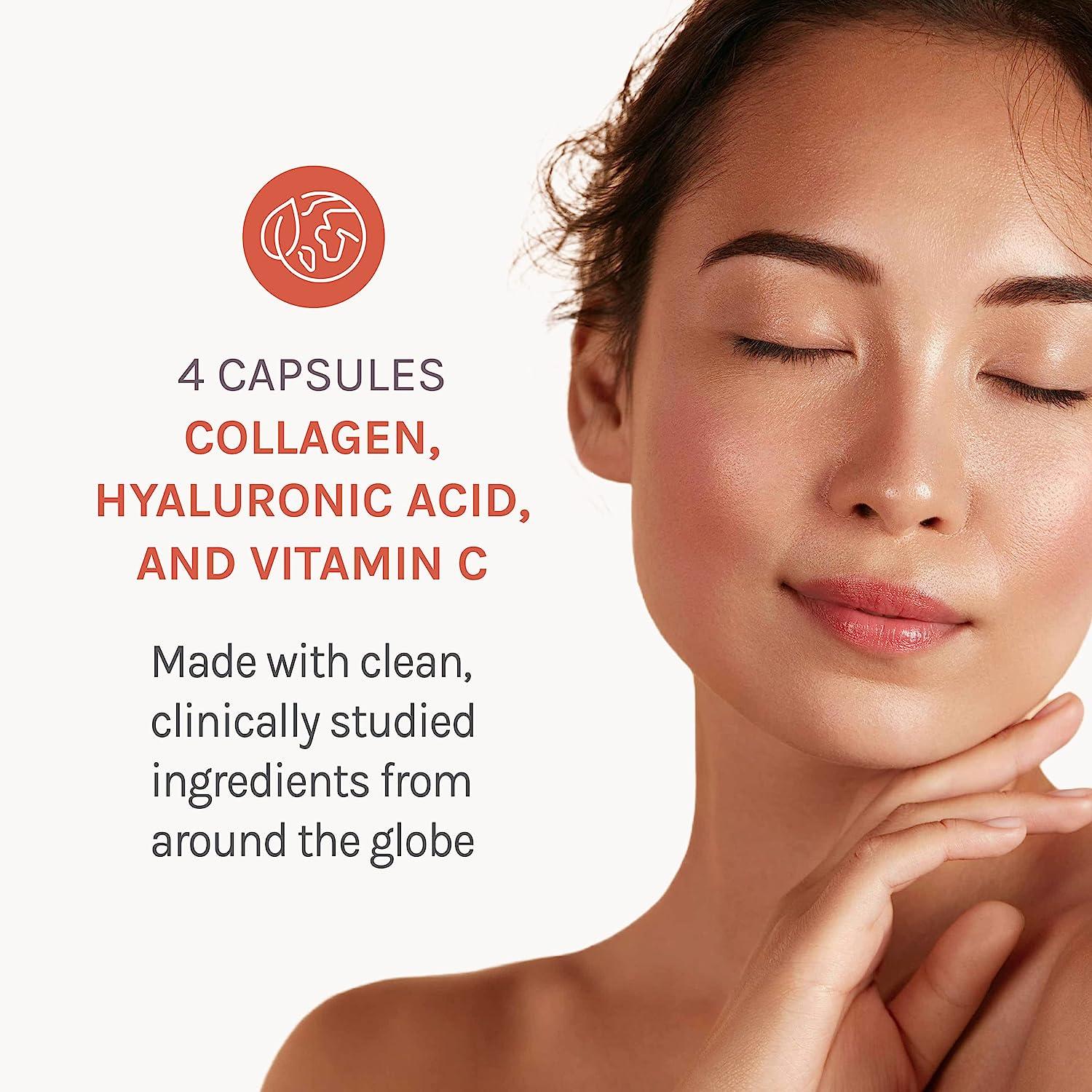 Reserveage Collagen Replenish Capsules - Skin & Nail Supplement - 120 ...