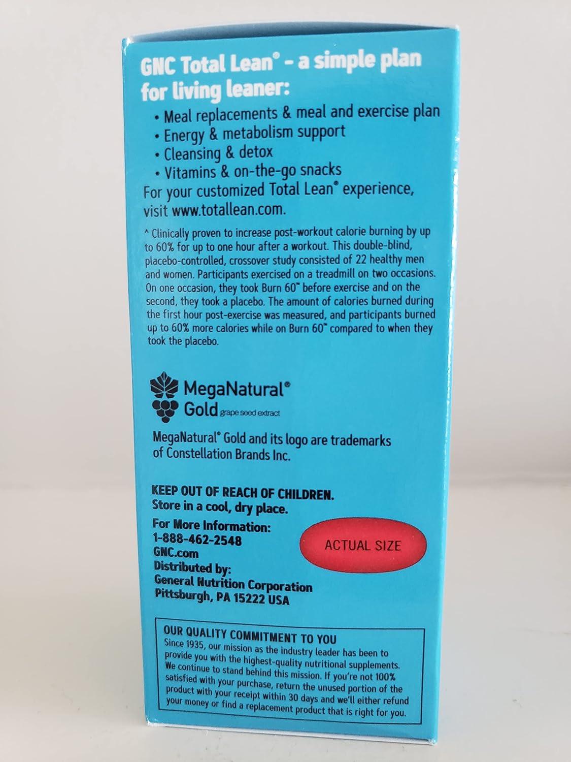 GNC Total Lean Lean Shake Green To Go Bottles - Energizing High Protein ...