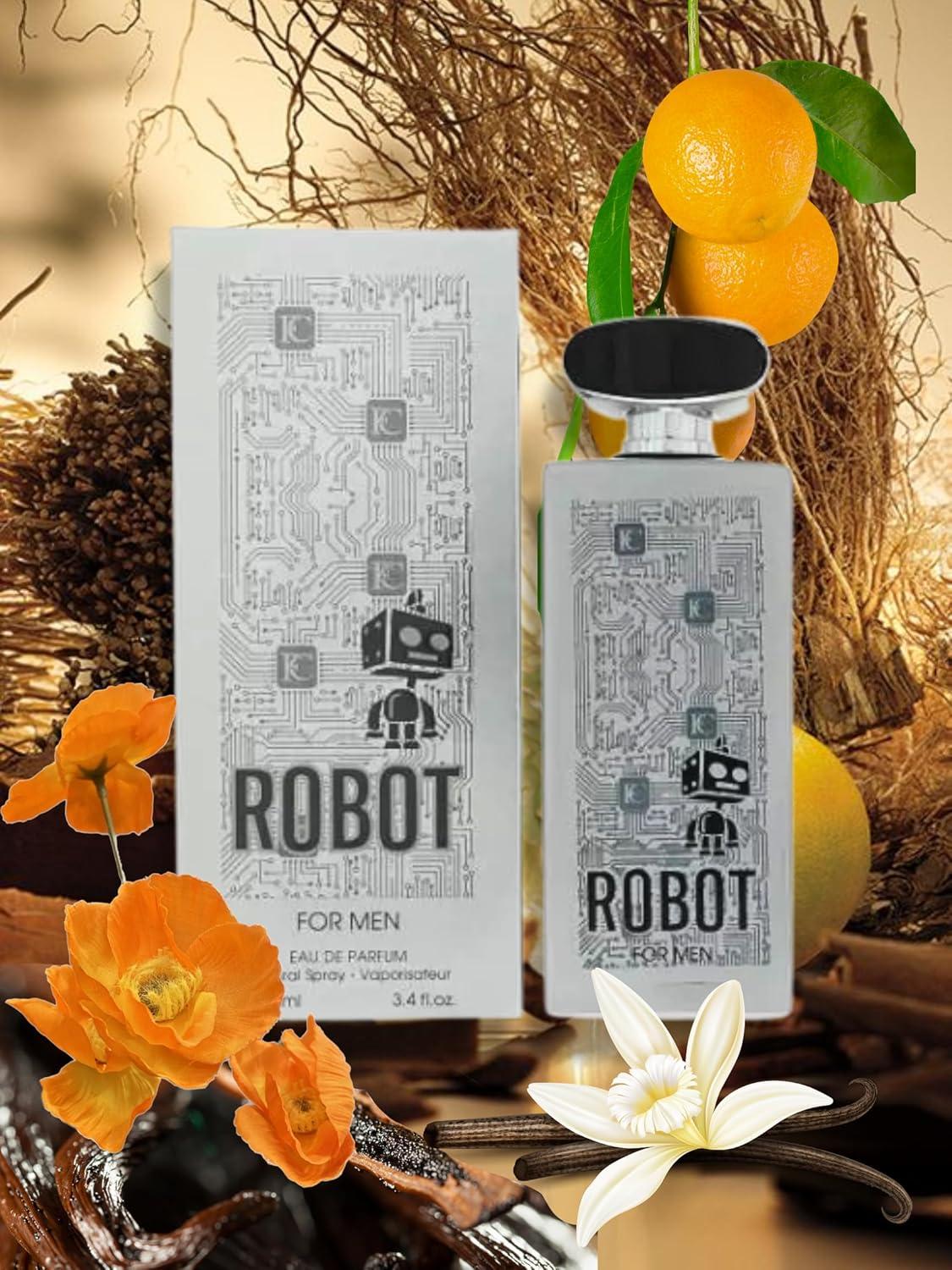ROBOT POUR HOMME EAU DE TOILETTE 3.4 FL. OZ. Woody Aromatic fragrance ...
