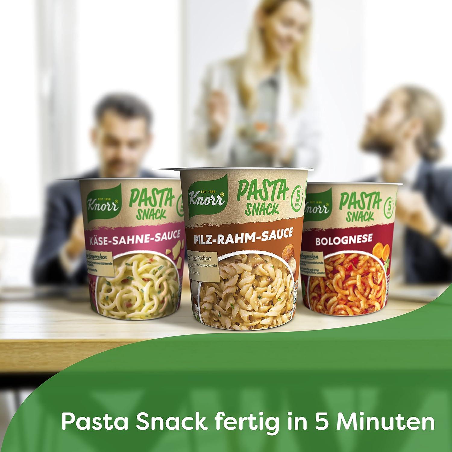 Knorr Pasta Snack - Bolognese Cheese Cream & Mushroom Cream Sauce | 24 ...