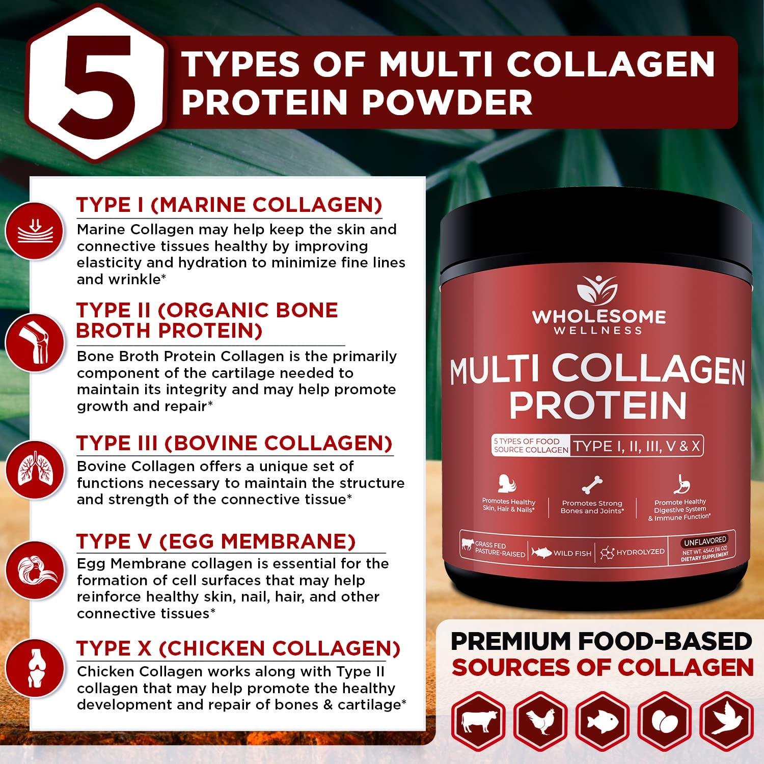 Hydrolyzed Multi Collagen Protein Powder - 16 oz | Boost Health ...