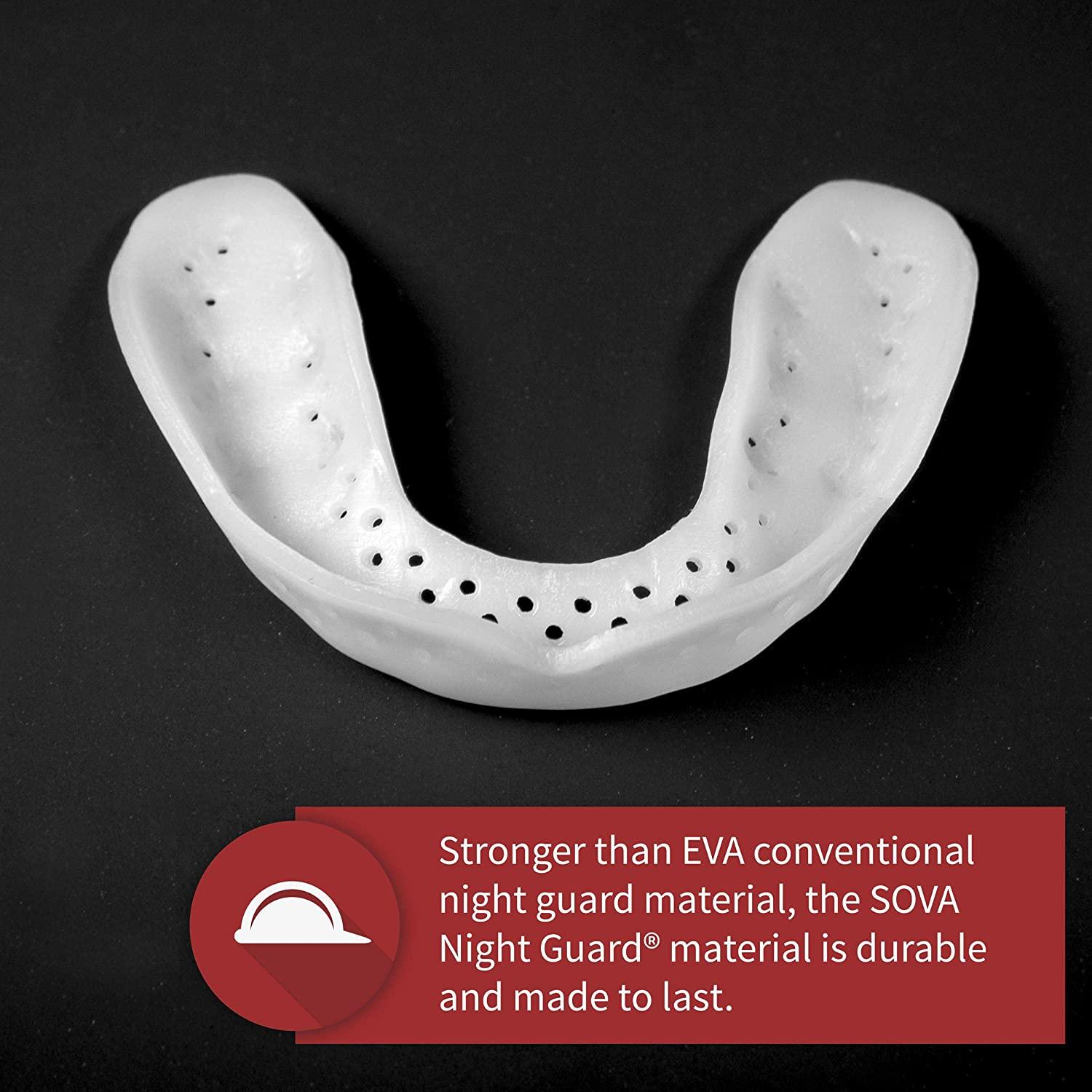 SOVA Max 2.4mm Heavy-Duty Custom-Fit Mouth Guard for Night Teeth ...