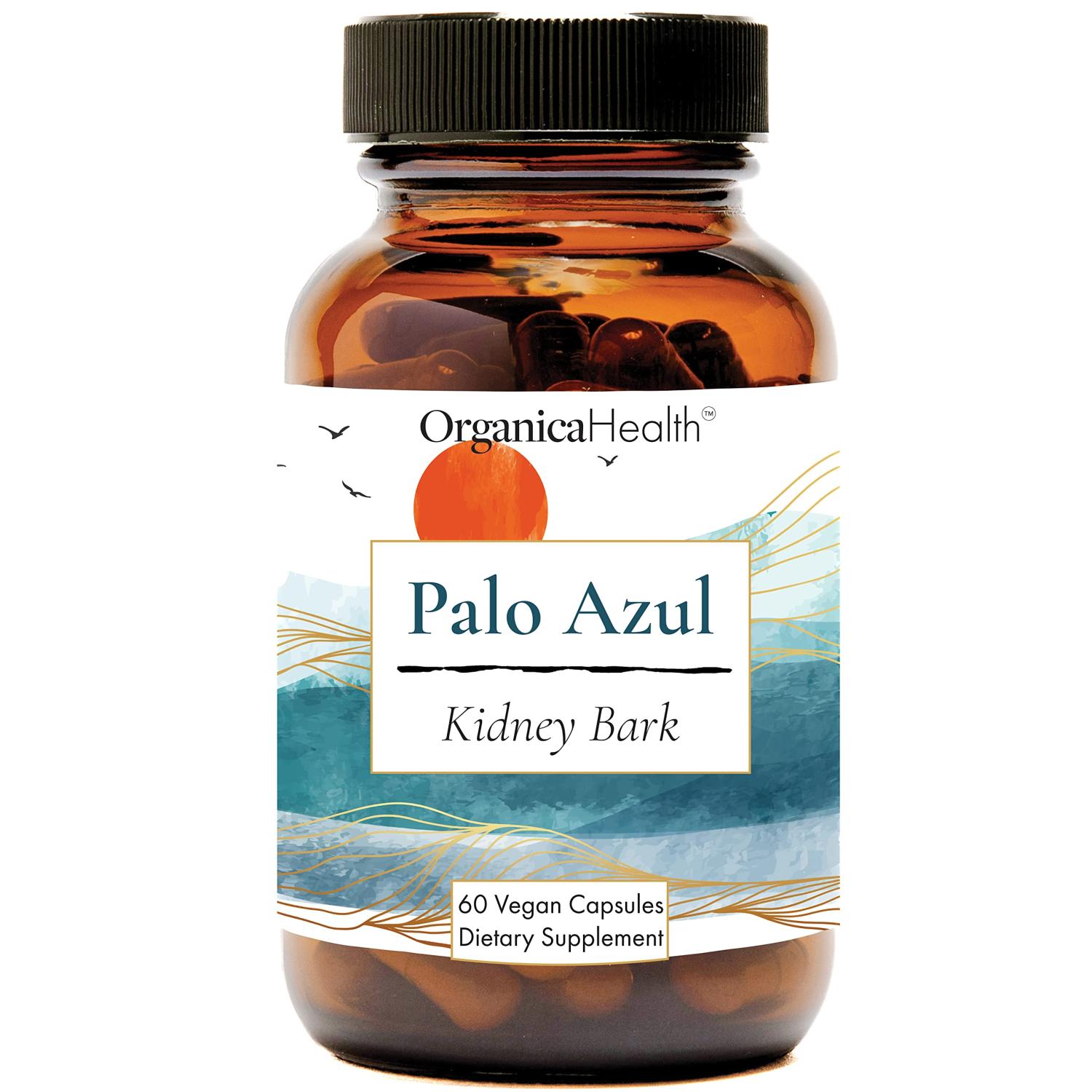 Palo Azul Organic Kidney Wood Tea Capsules for Natural Kidney Support ...