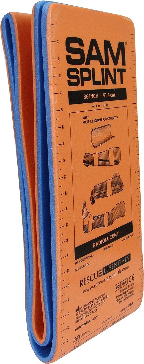 Sam Medical Splint 36 - Lightweight and Flexible Splint for Emergency First Aid | SP1121/R | Buy ...