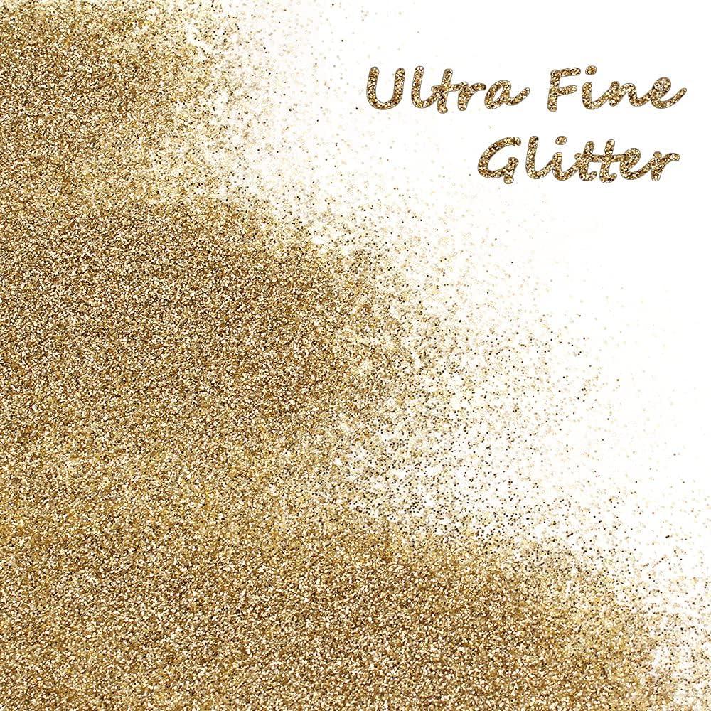 150g Metallic Fine Glitter for Resin, Crafts, Nail & Body Art - Light ...