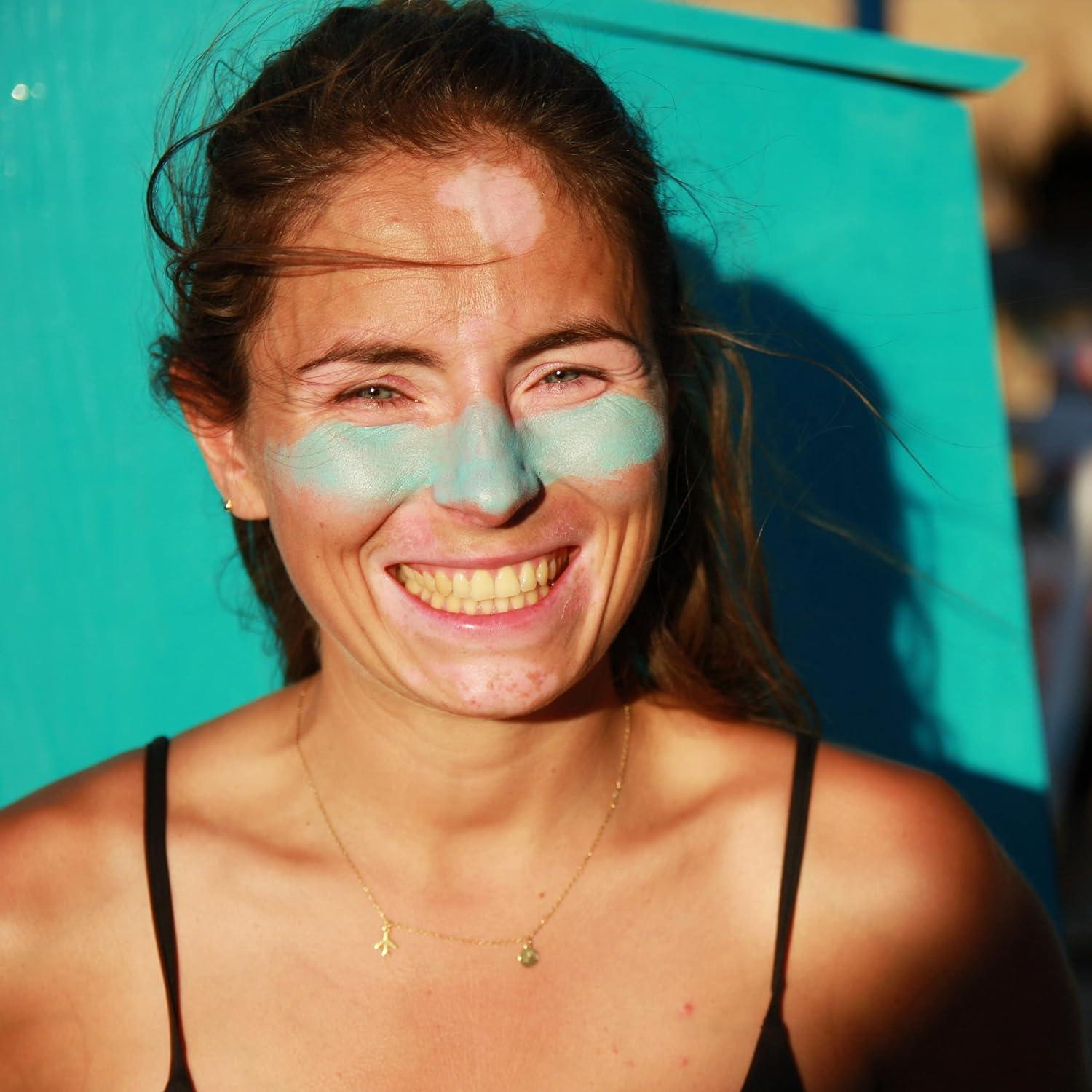 Aloha Sun Stick SPF 50+ (Teal) Sunscreen Stick Sun Block Stick for Face ...