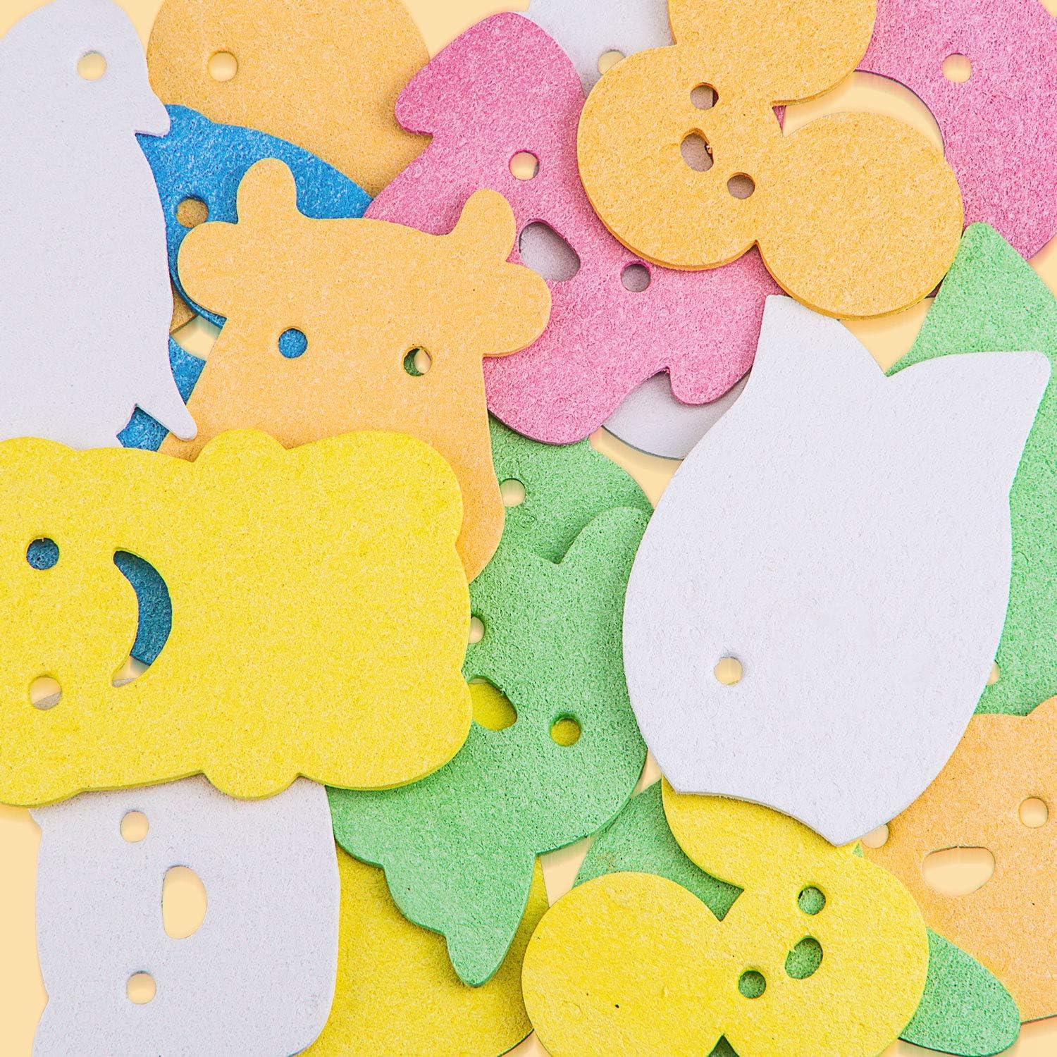 Cute Fun Cellulose Compressed Sponges - Bath Cleaning, DIY Crafts ...