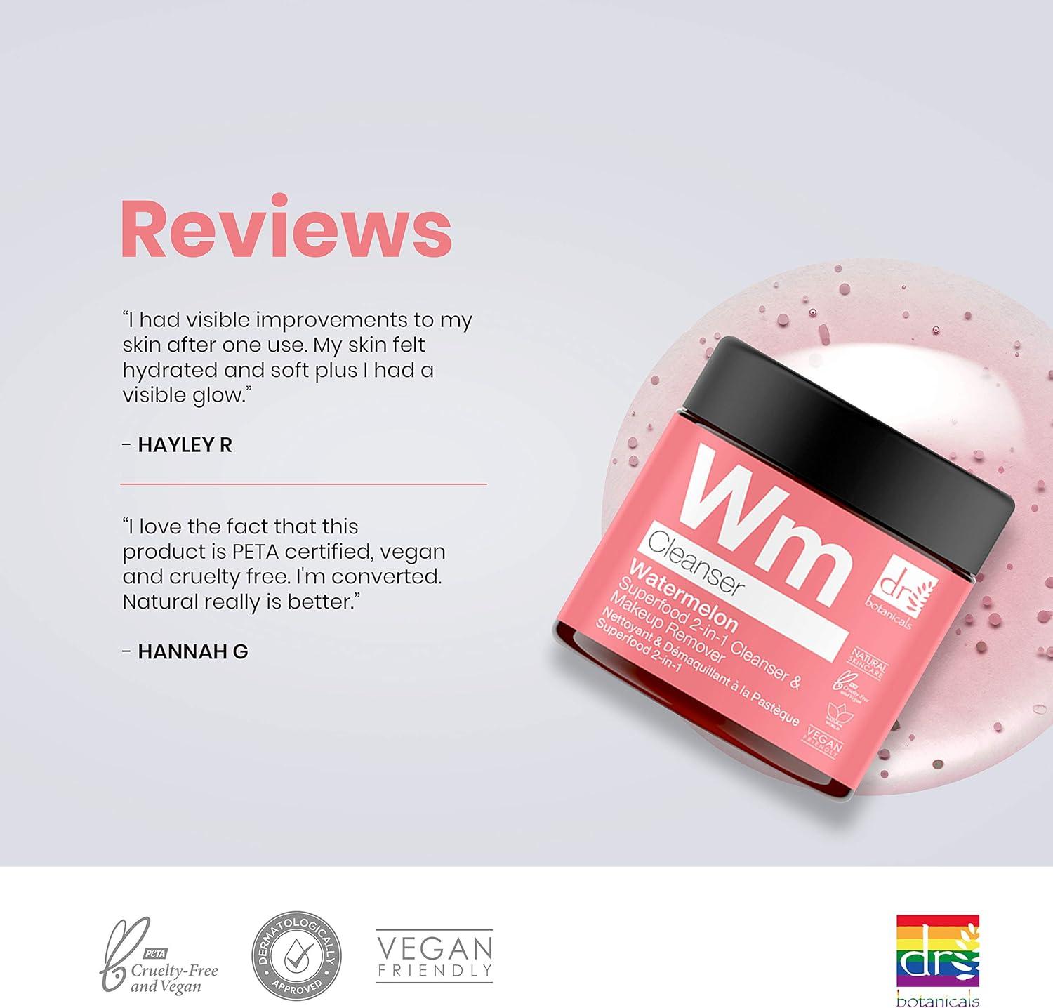 Dr Botanicals Superfood 2-in-1 Cleanser & Makeup Remover with ...