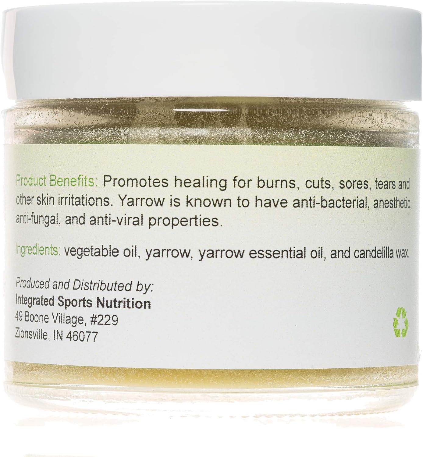 Red Leaf Recovery Balm 2 oz - Organic Yarrow Herbal Skin Salve ...