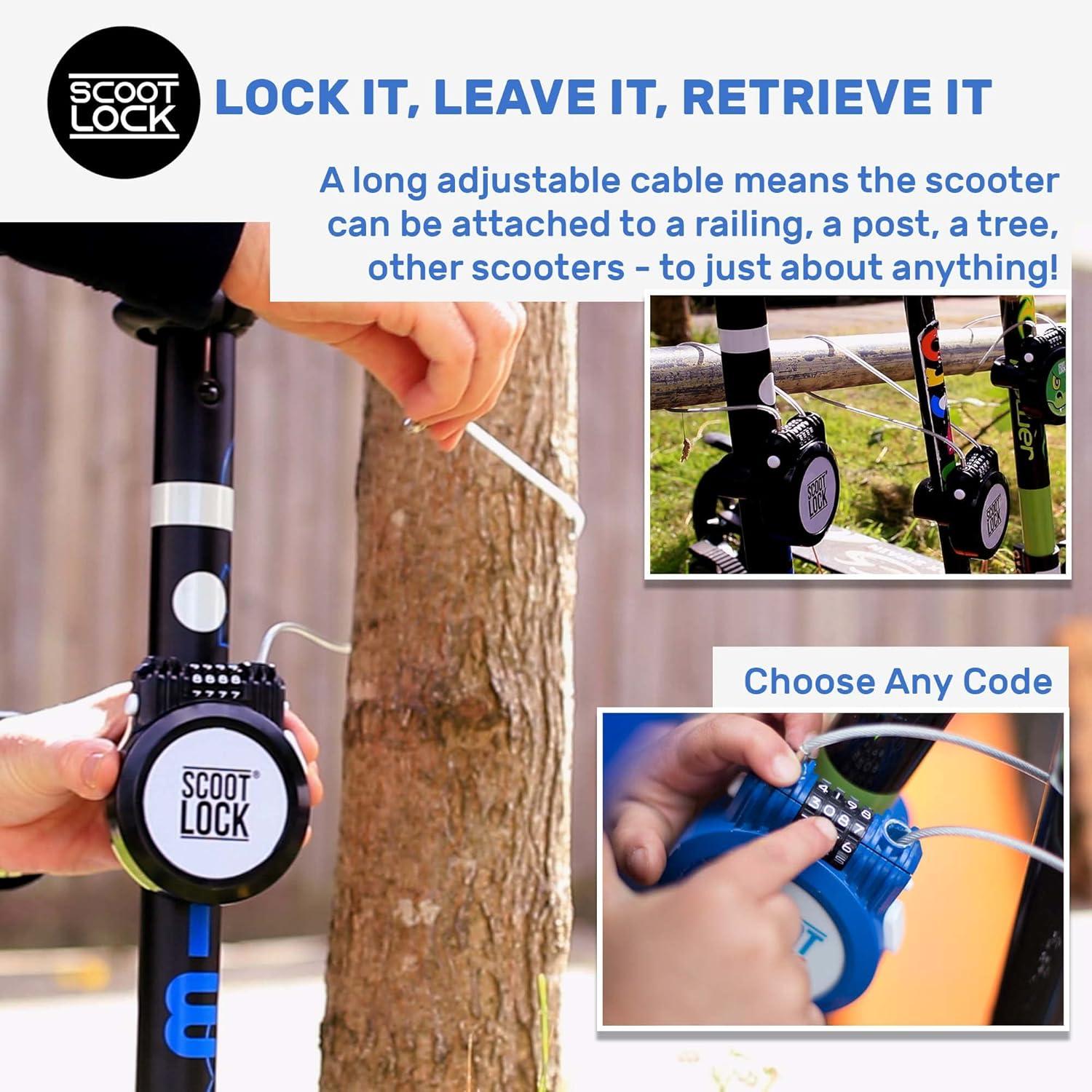 Scoot Lock | Sustainable Combination Roller & Bicycle Lock for Kids ...