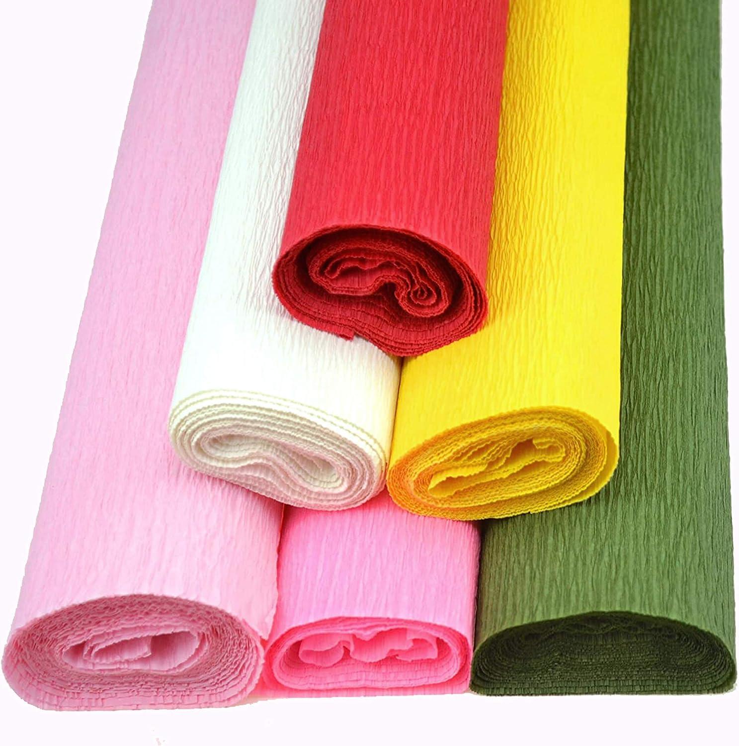 Star Best Packing Crepe Paper Rolls - 12 Colors - 18Inch X 8.2 Feet ...