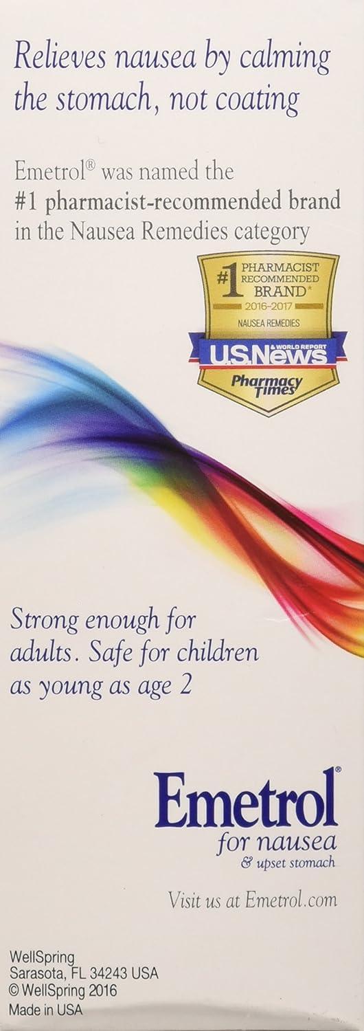 EMETROL Nausea Cherry Flavor 4 Ounce