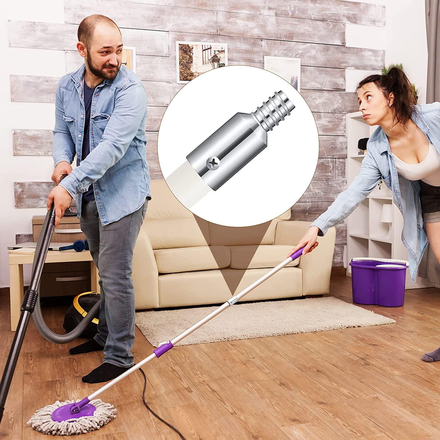 6 Pcs Threaded Tip Replacement Kit for Extension Poles - Metal Threaded ...