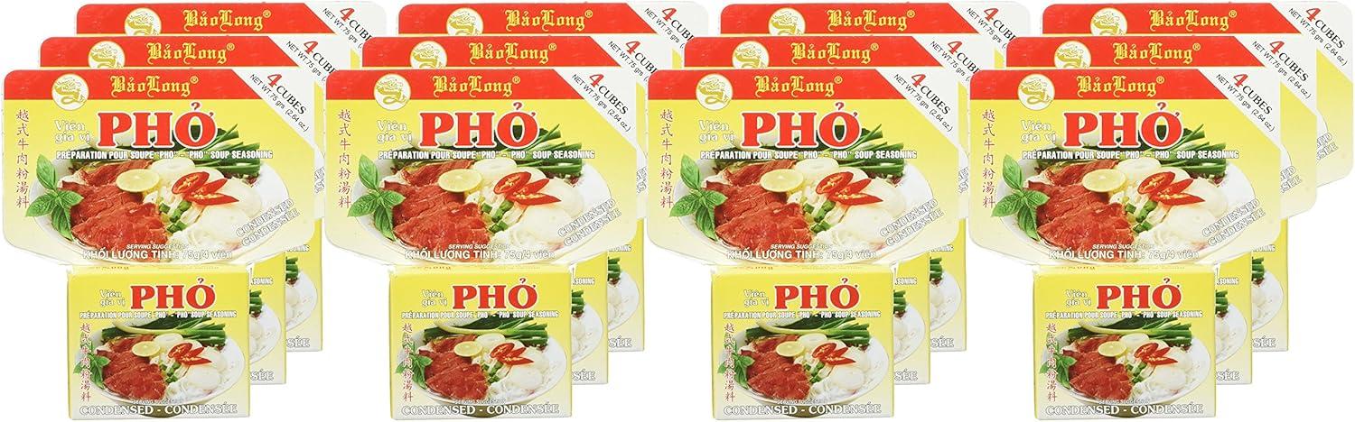 Bao Long Po Bo Beef Bouillon Cube 75g - Pack of 12 | Buy Now with ...
