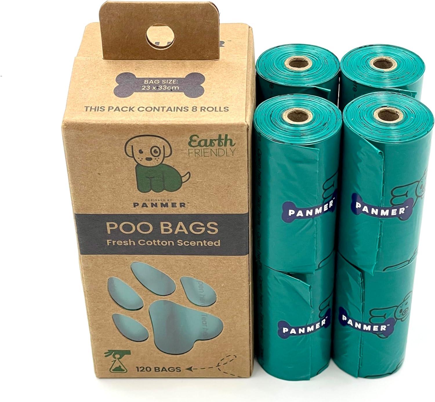 120 Super Strong Leak-Proof Dog Poo Bags with Fresh Cotton Scent - Buy ...