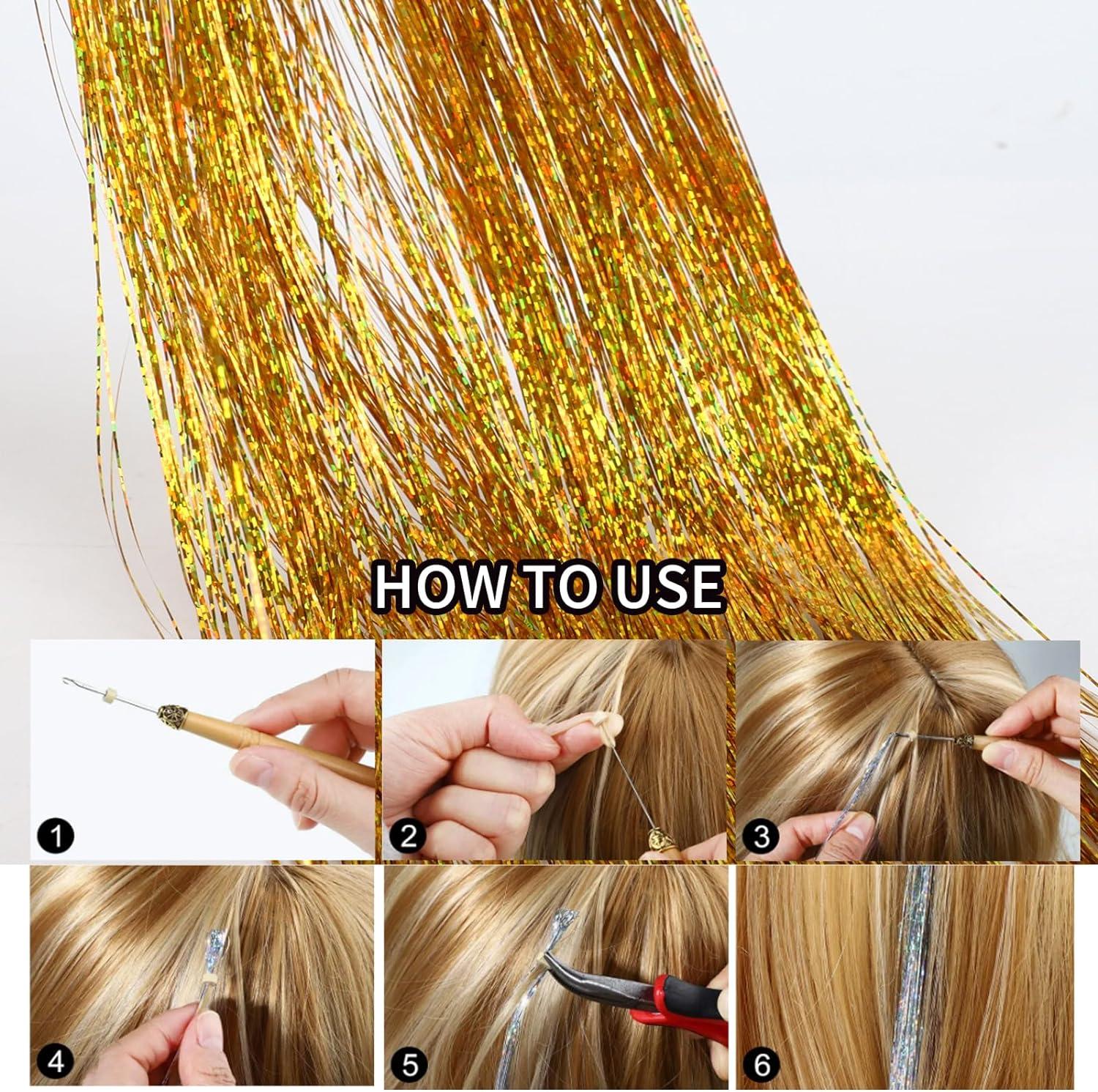 tinsel strands