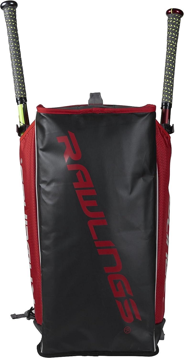 Rawlings R601 Hybrid Backpack/Duffle Equipment Bag - Baseball/Softball ...