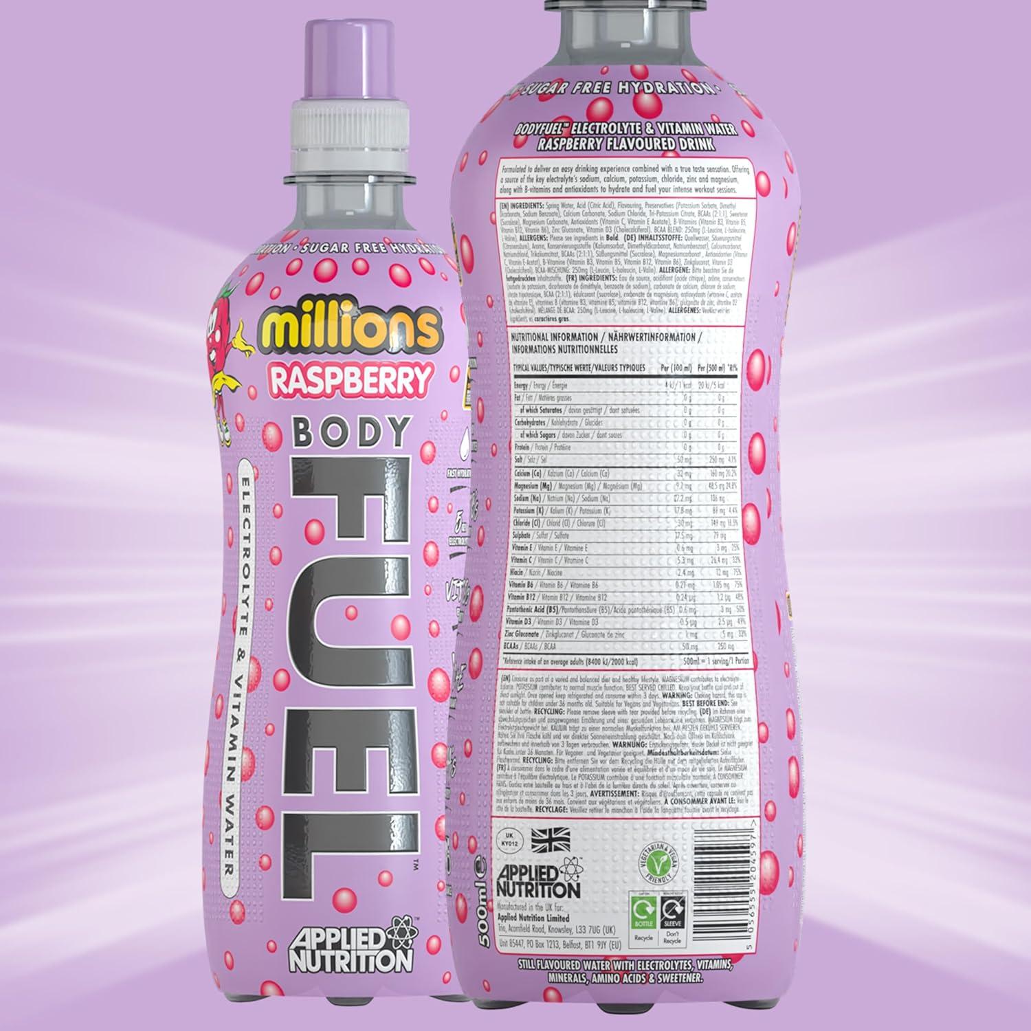 Applied Nutrition BodyFuel Electrolyte Water - Fast Hydration Drink ...