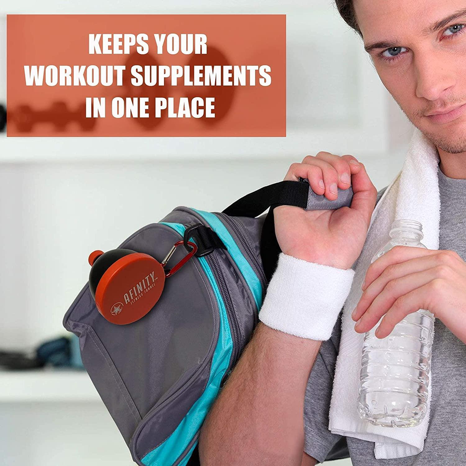 3 Pack Red & Black Afinity Protein Funnel for Post Workout Supplements ...