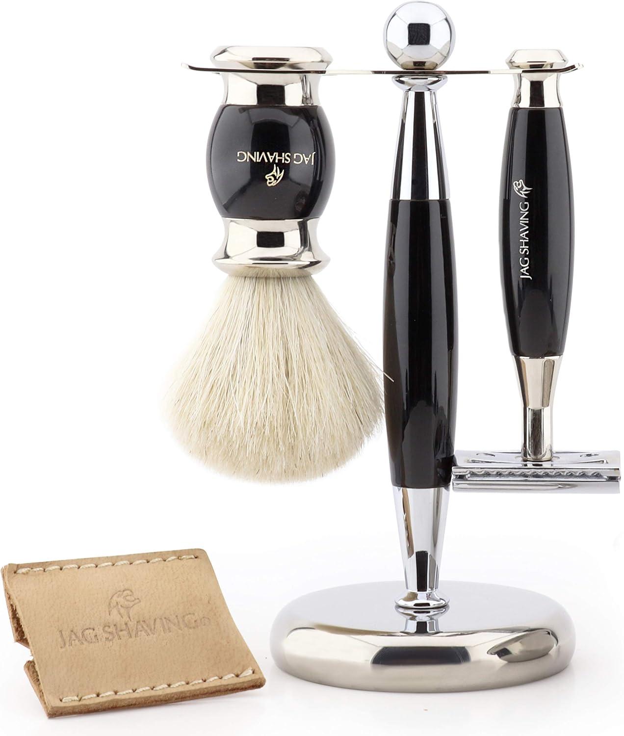 Premium Jag Shaving Men's Razor Set - Luxurious Double-Sided Razor ...
