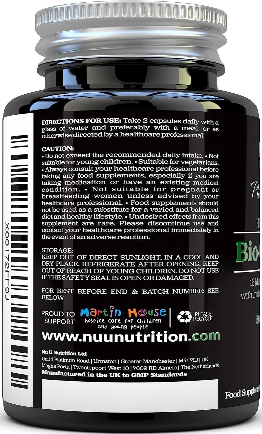 Bio Cultures Complex 50 Billion CFU with Inulin & Selenium - 60 ...