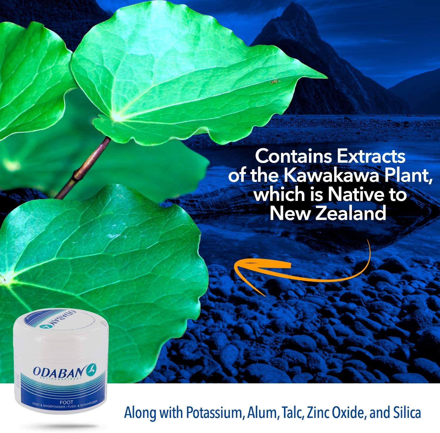 Odaban Antiperspirant Foot and Shoe Powder - Long-Lasting 50g | Buy Now ...