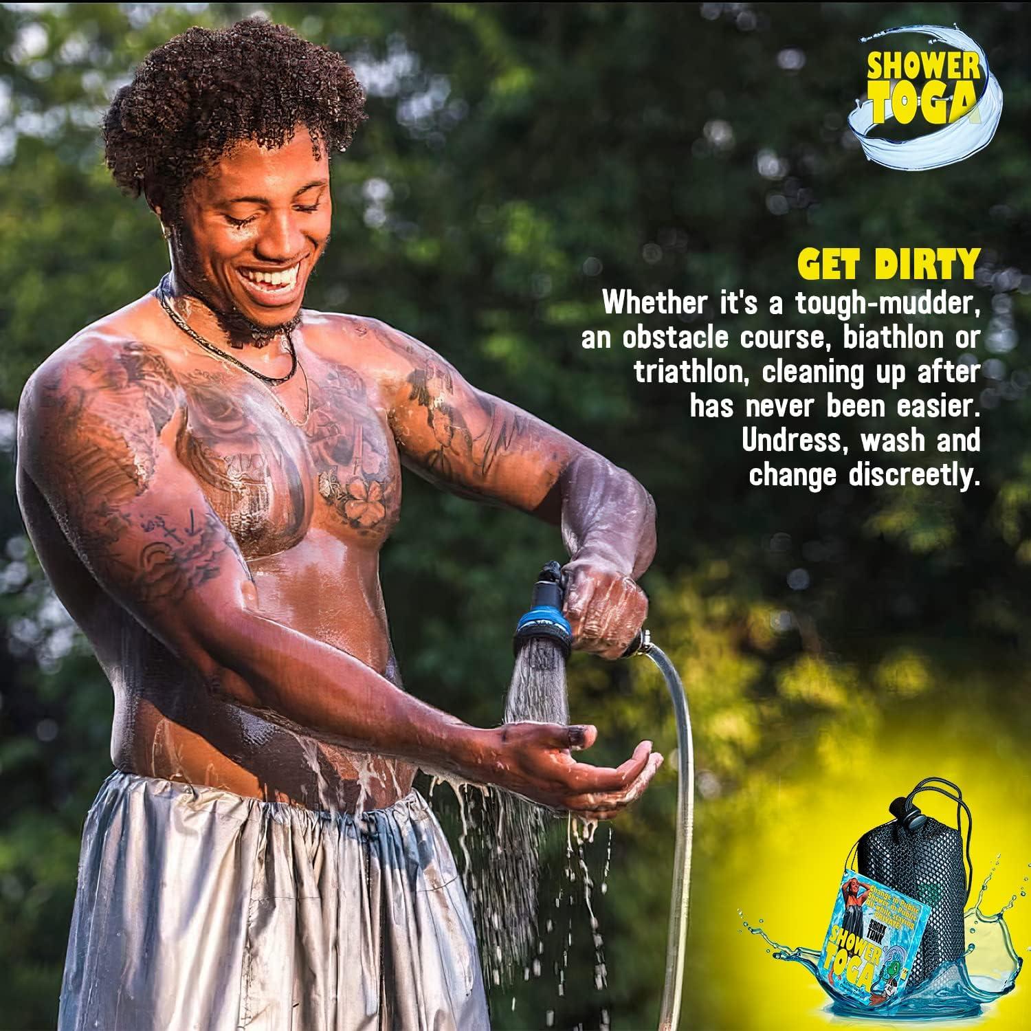 Shower Toga: Portable Shower Curtain for RV, Camping & Outdoor ...