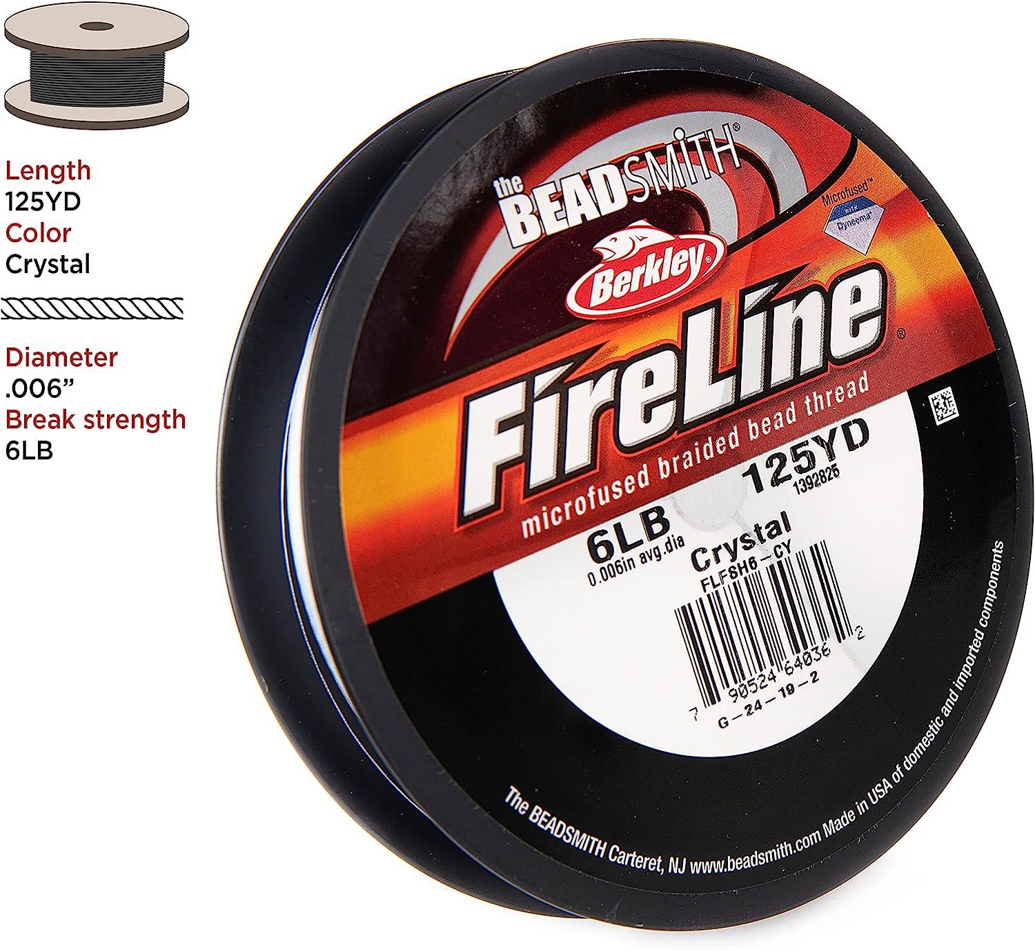 Fireline by Berkley 6lb Test Crystal Color 125 Yard Spool - Micro-Fused ...