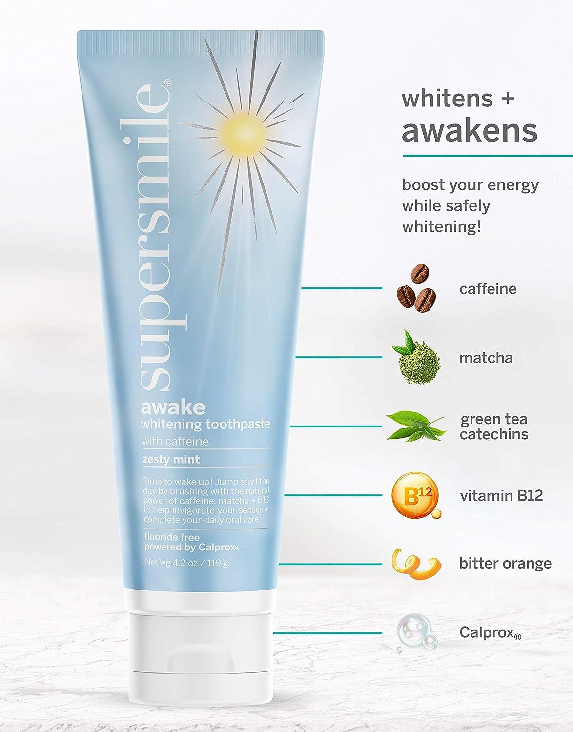 Supersmile Professional Whitening Toothpaste - Awake & Relax for Night ...