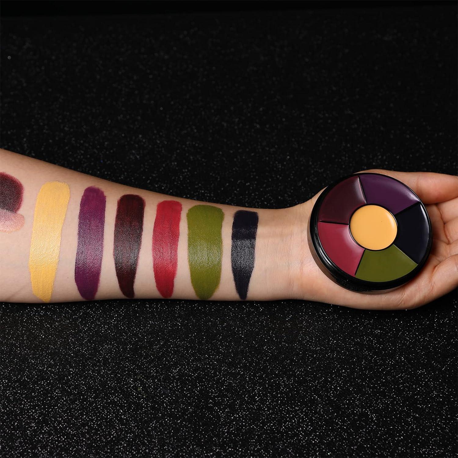 Body Paint Color Bruise Wheel Special Effects SFX Zombie Makeup Kit ...