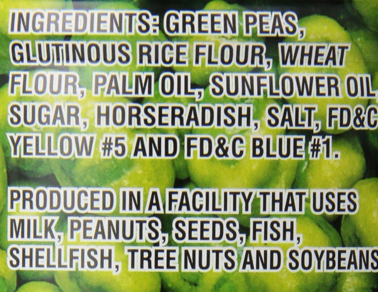 Hapi Snacks Hot Wasabi Peas 9.90oz - Spicy Crunchy Snack for a ...
