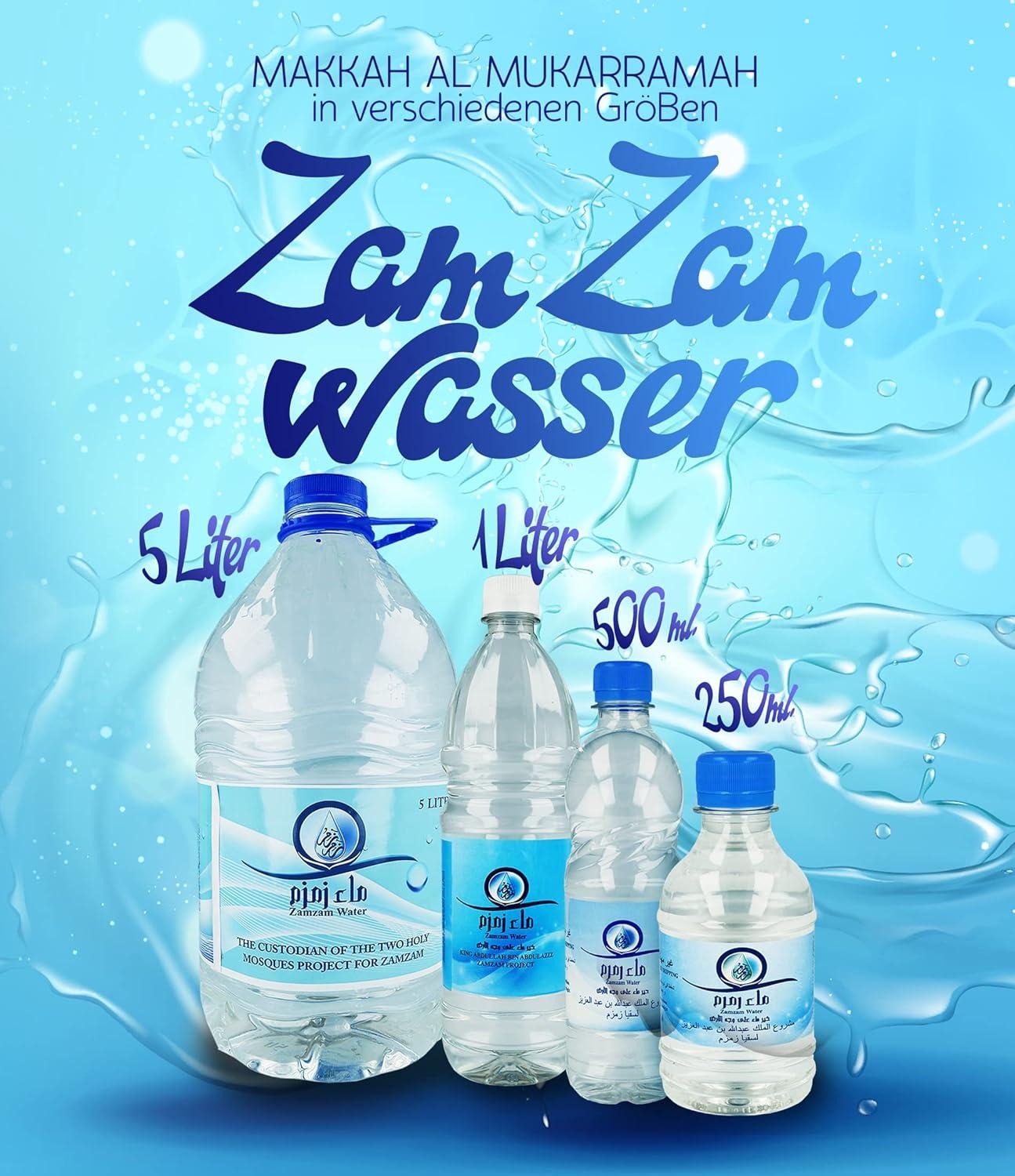 Buy Zam Zam Water (1L) - Makkah Al Mukarramah Spring Water | Authentic ...