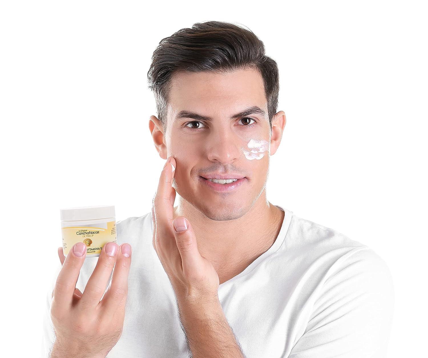 Concha Nacar Vitamin E Moisturizing Face Cream with Chamomile - 2 oz
