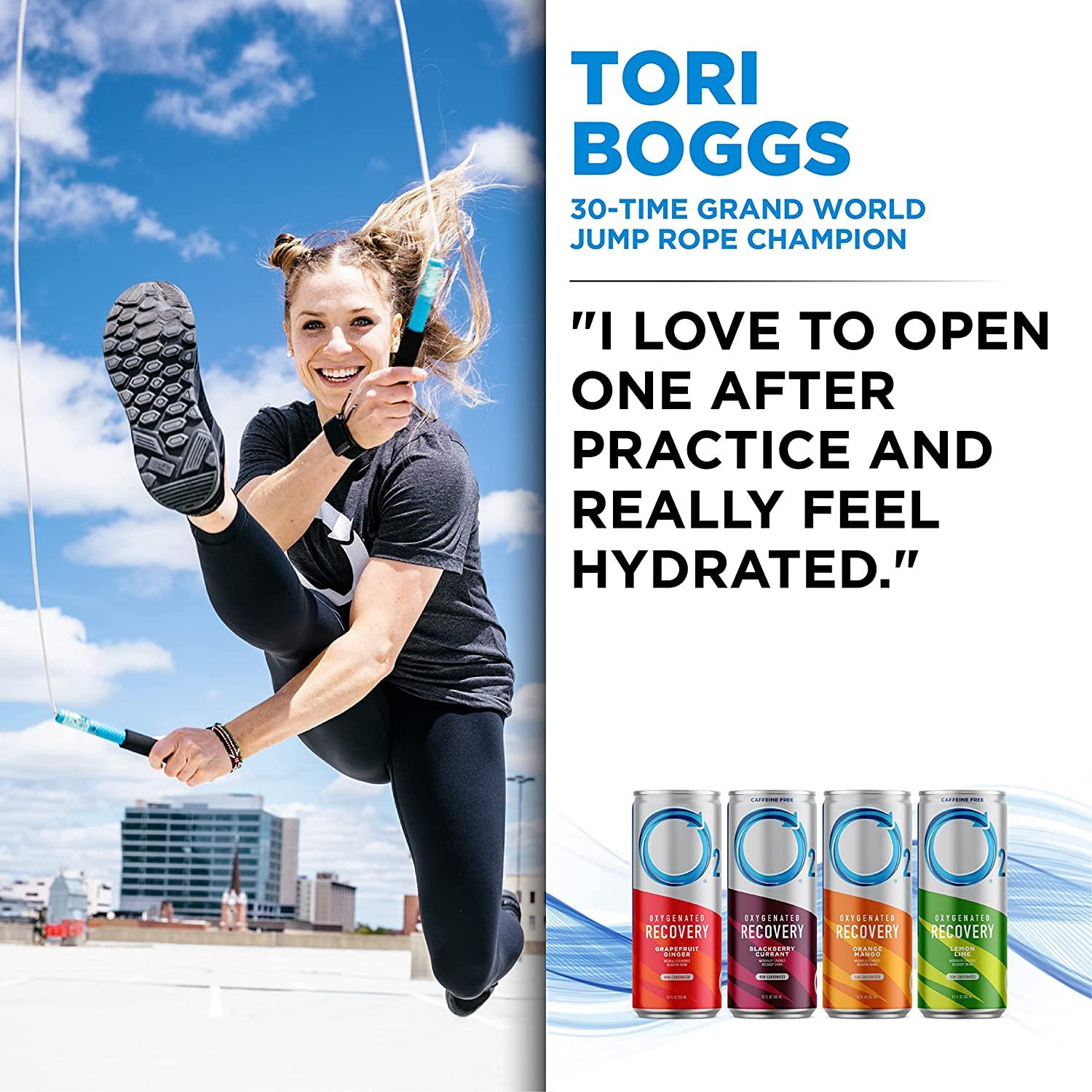 O2 Recovery Drink Variety Pack - Electrolyte & Oxygen Infused Hydration ...